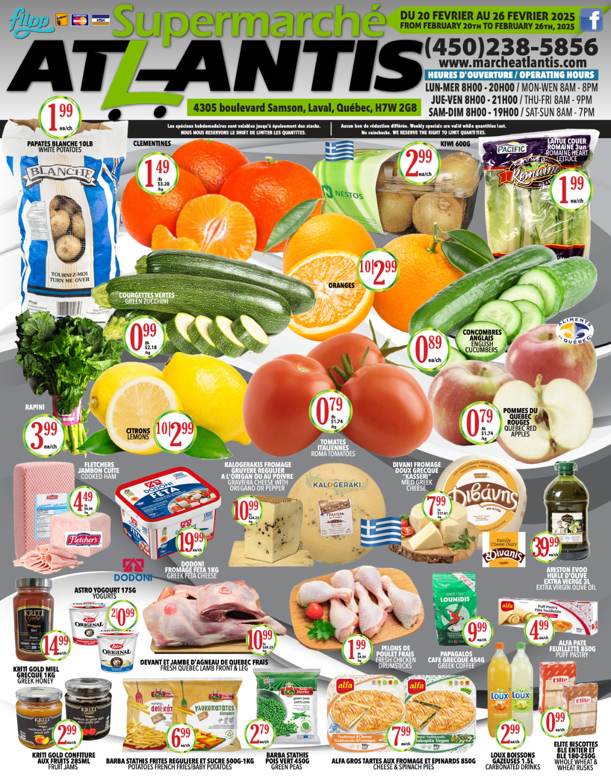 Weekly Flyer – Supermarché Atlantis