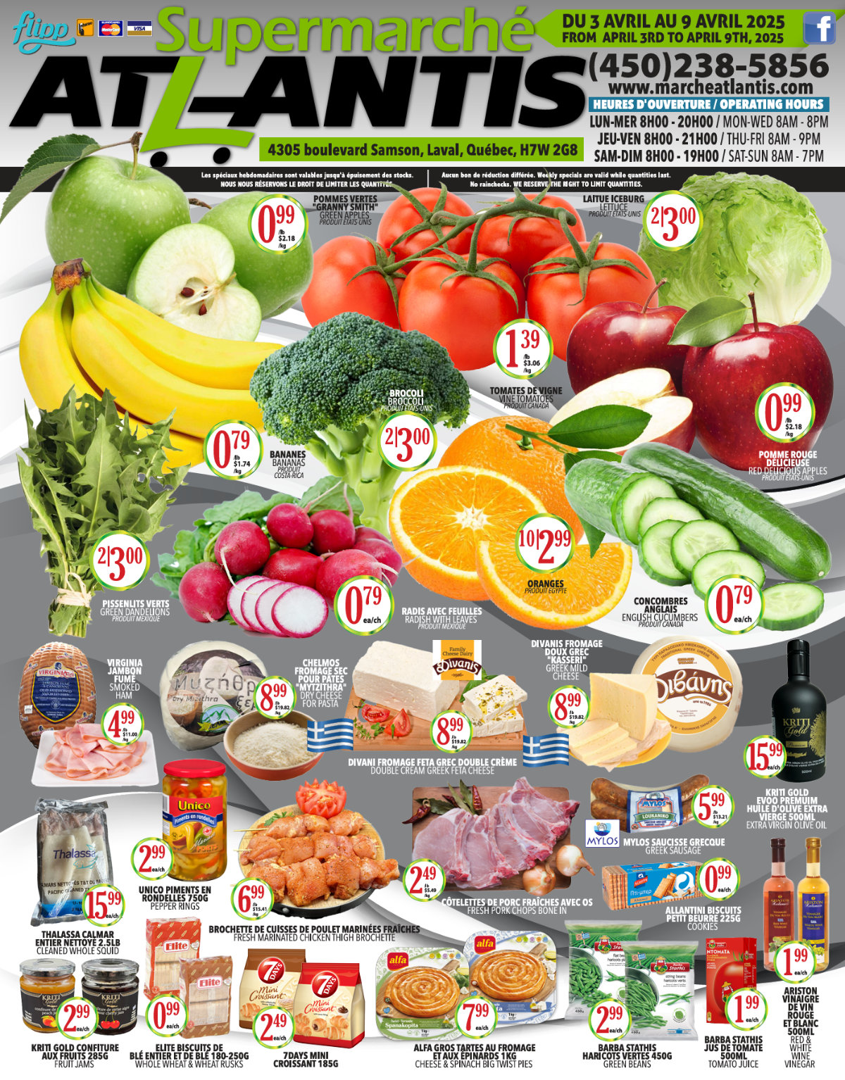 Weekly Flyer – Supermarché Atlantis